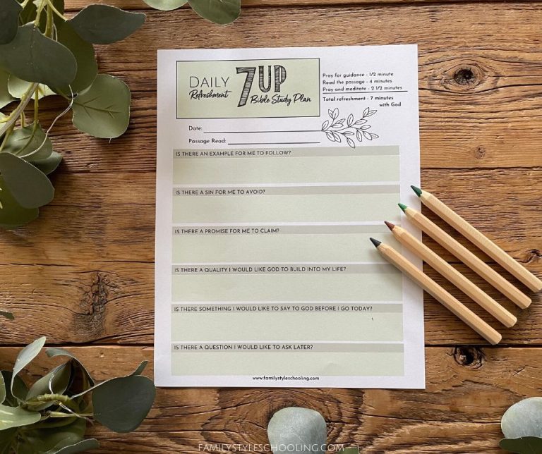 Free Quiet Time and Prayer Journal Printable