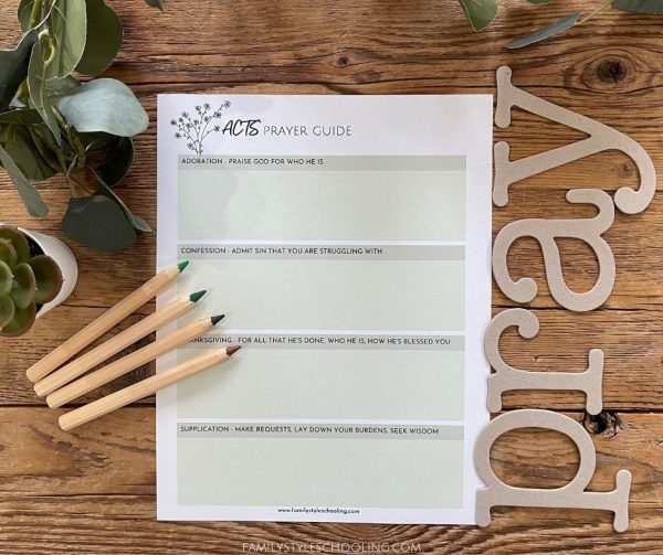 Free Quiet Time and Prayer Journal Printable