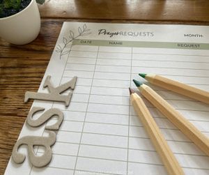 Free Quiet Time and Prayer Journal Printable