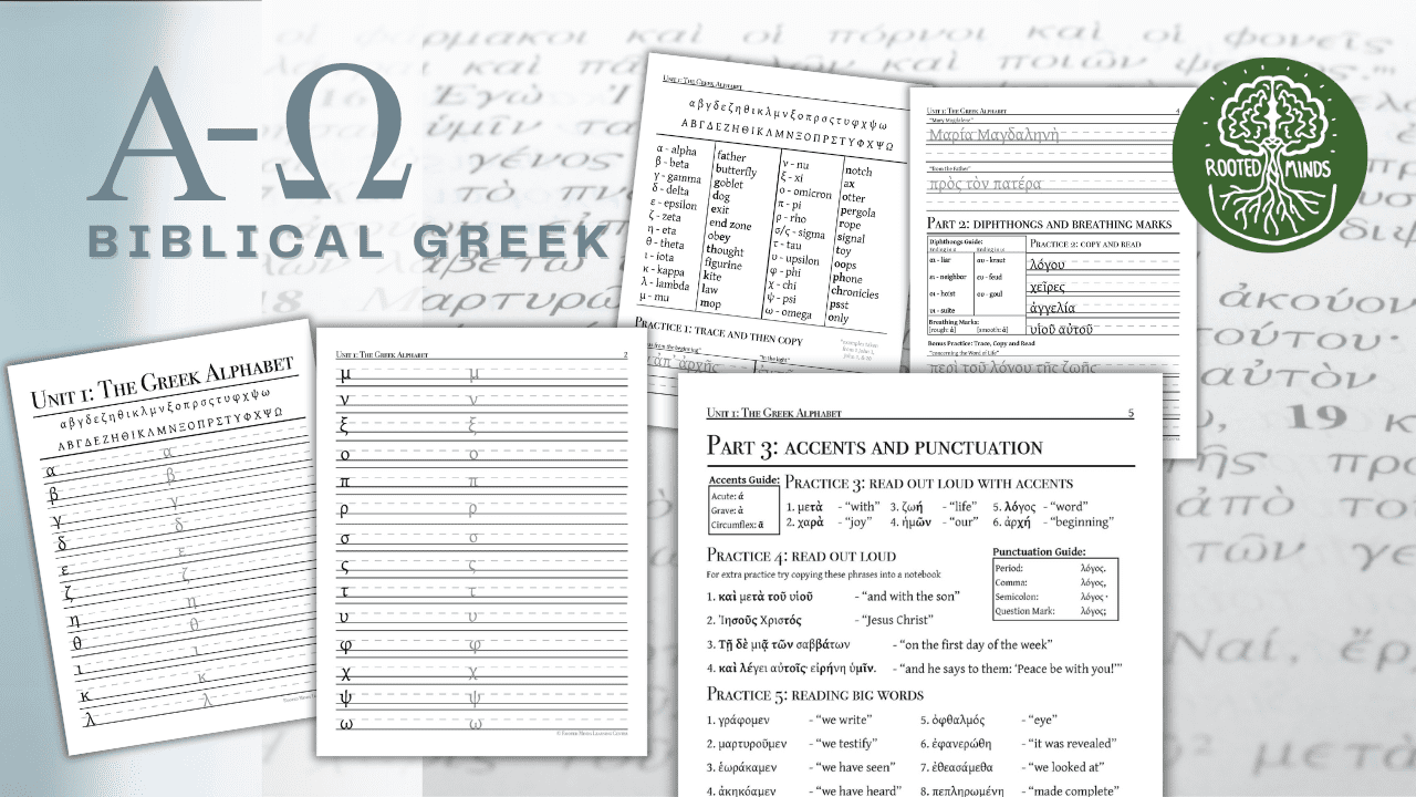 Want to Unlock the Excitement of Biblical Greek? - Family Style Schooling